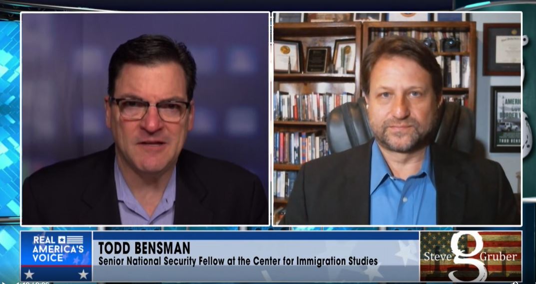 On the Steve Gruber video podcast: the Biden Border Crisis - Todd Bensman