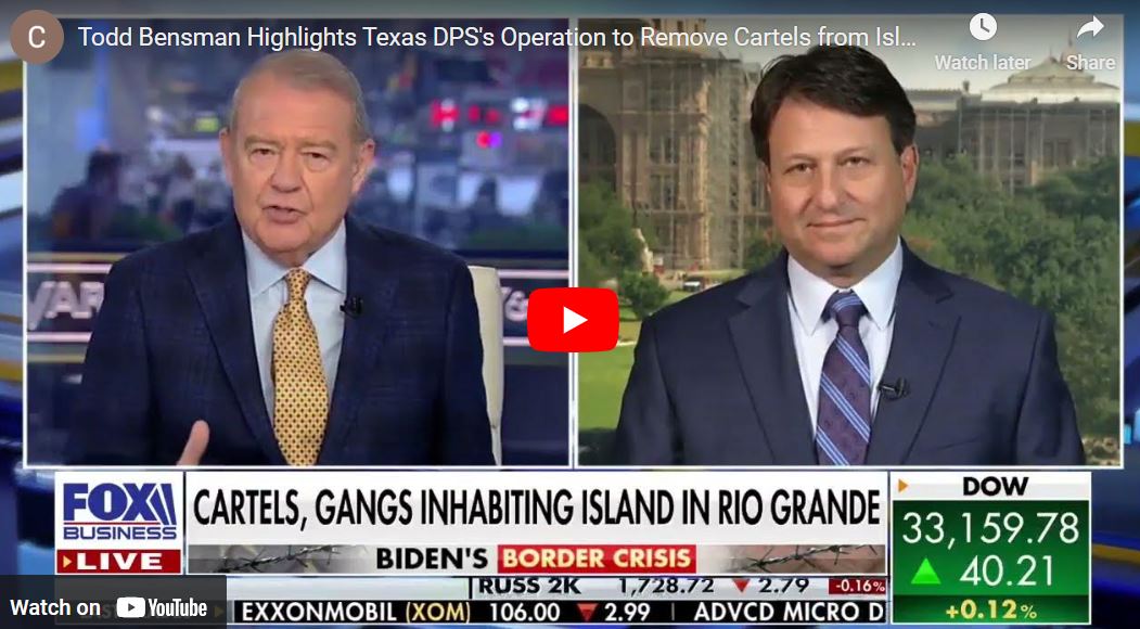 Fox News Varney & Co: Bensman Highlights Texas DPS's Operation to ...