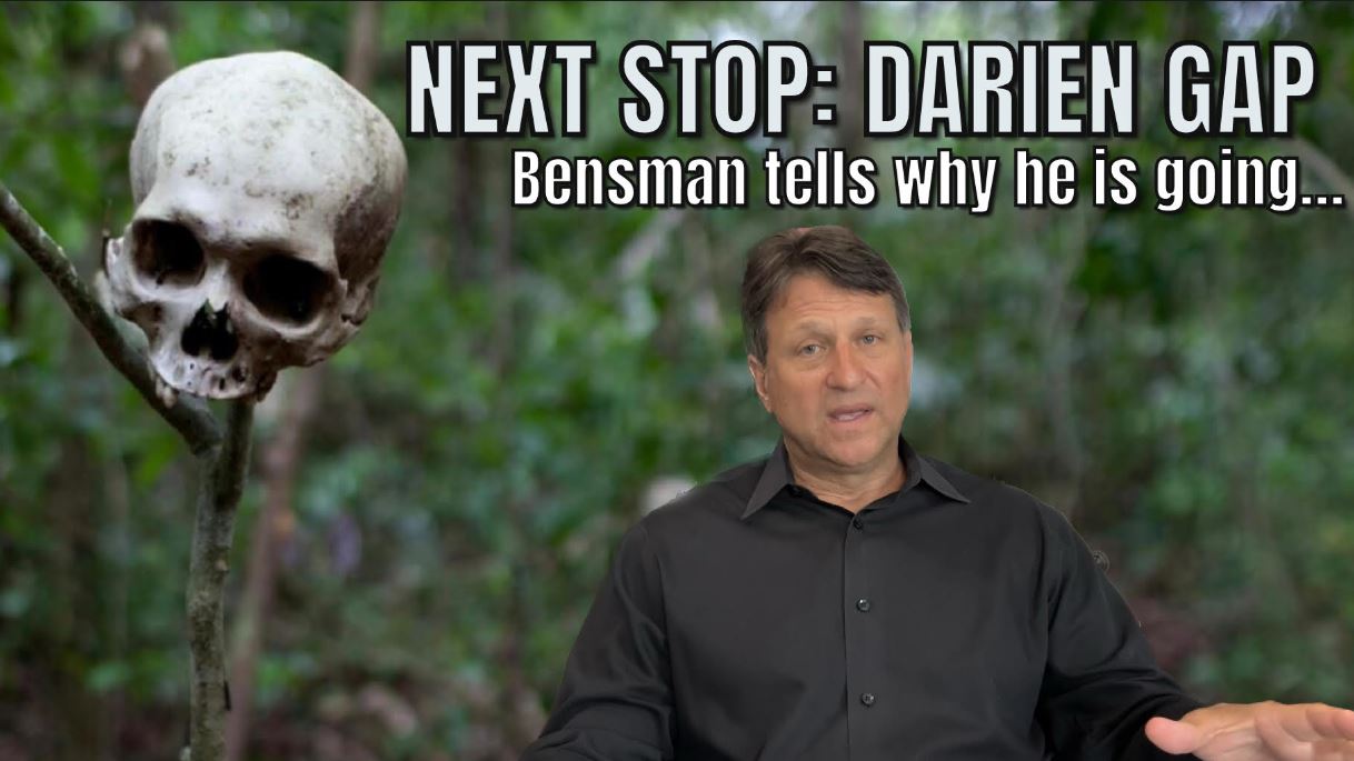 Bensman at The Darien Gap - Colombia/Panama - Todd Bensman